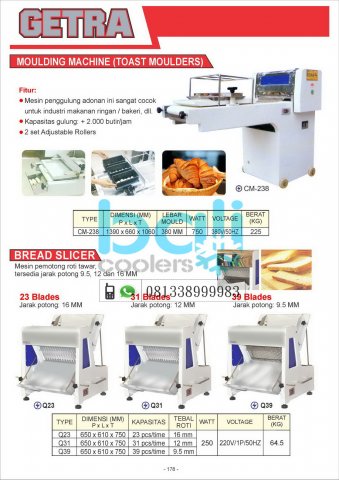 BAKERY NOODLE & EQUIPMENT - Bali Coolers: GEA, GETRA, RSA, SANDEN ...